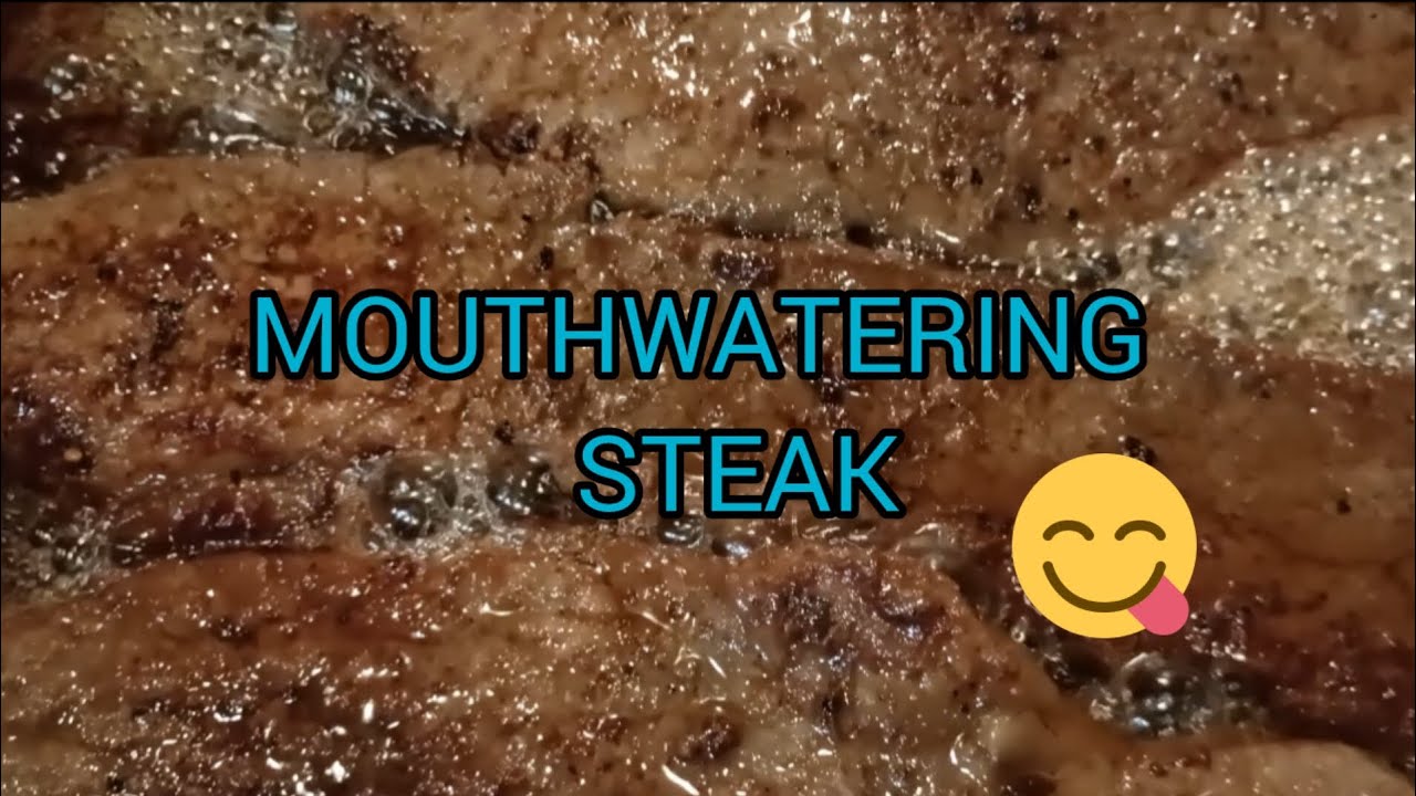 TENDER JUICY STEAK!! - YouTube