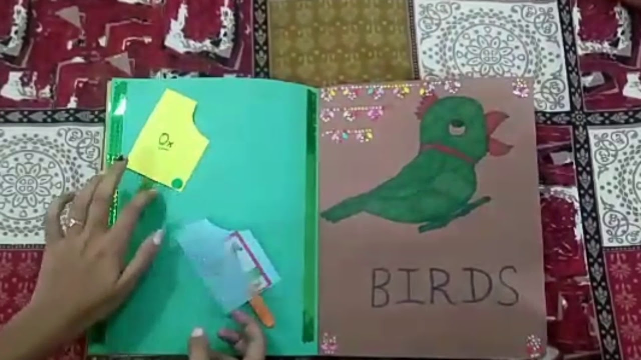 Scrapbook for kids' school project| Scrapbook for kids|JSK Arts| - YouTube