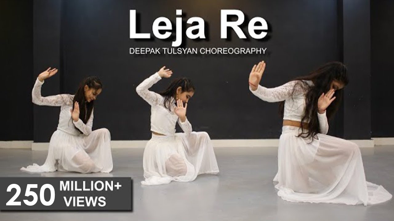 Leja Re | Easy Dance Steps | Dhvani Bhanushali | Deepak Tulsyan | G M ...