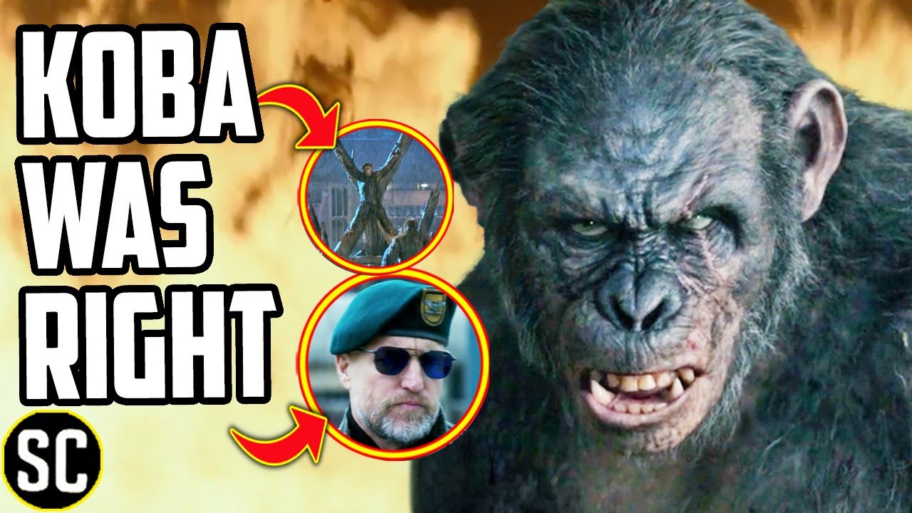 KOBA Was RIGHT (and KINGDOM of the PLANET OF THE APES Proves It!) - YouTube