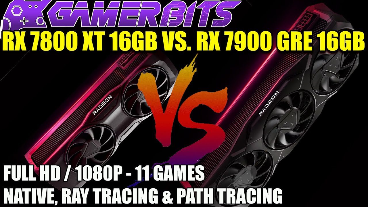 Benchmark: RX 7800 XT 16 GB Vs. RX 7900 GRE 16GB 1080p/FHD - Native ...