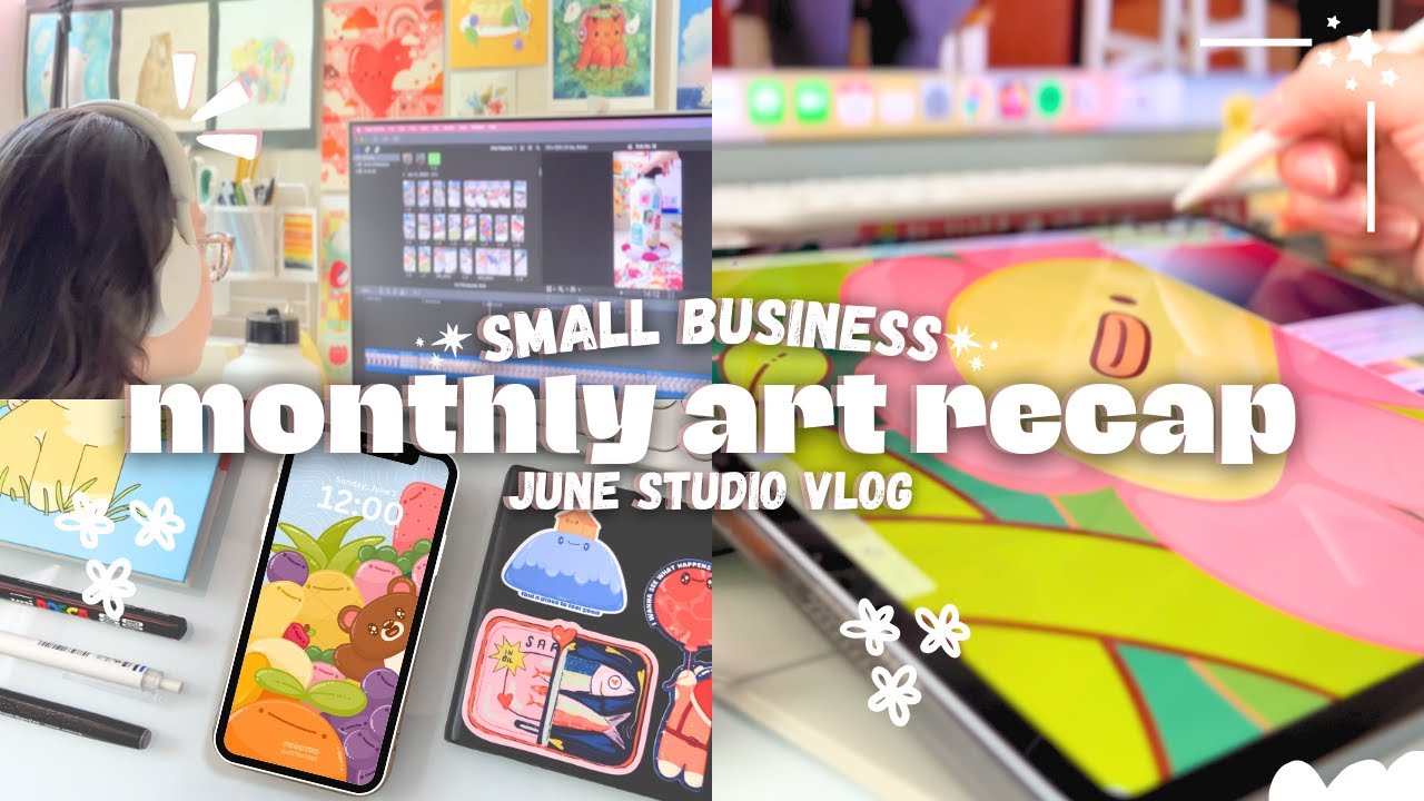 Studio Vlog: Making Art, New Art Supplies & Creative Adventures - YouTube