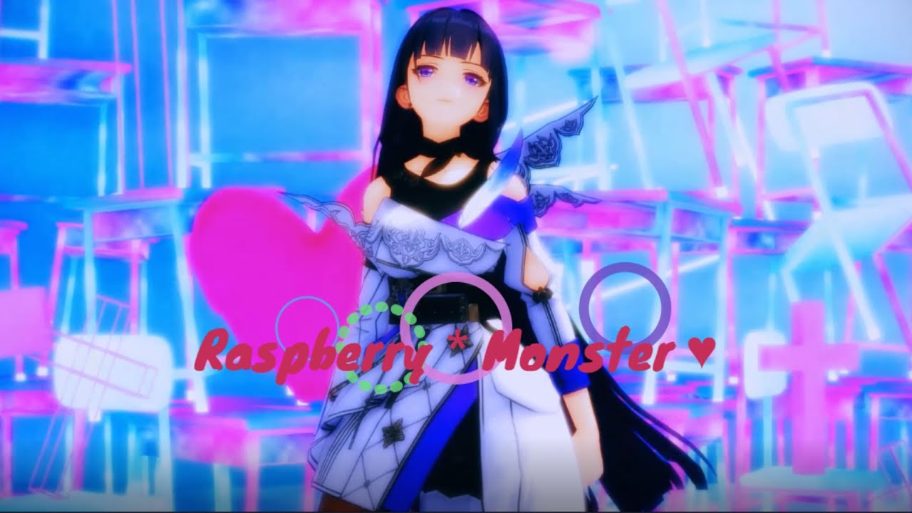 【MMD】 Raspberry＊Monster ♥ - Mei - YouTube