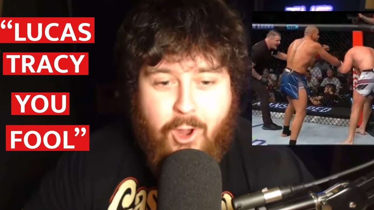 The MMA Guru RIPS Lucas Tracy And TheWeasle After Ciryl Gane Knocks Out ...