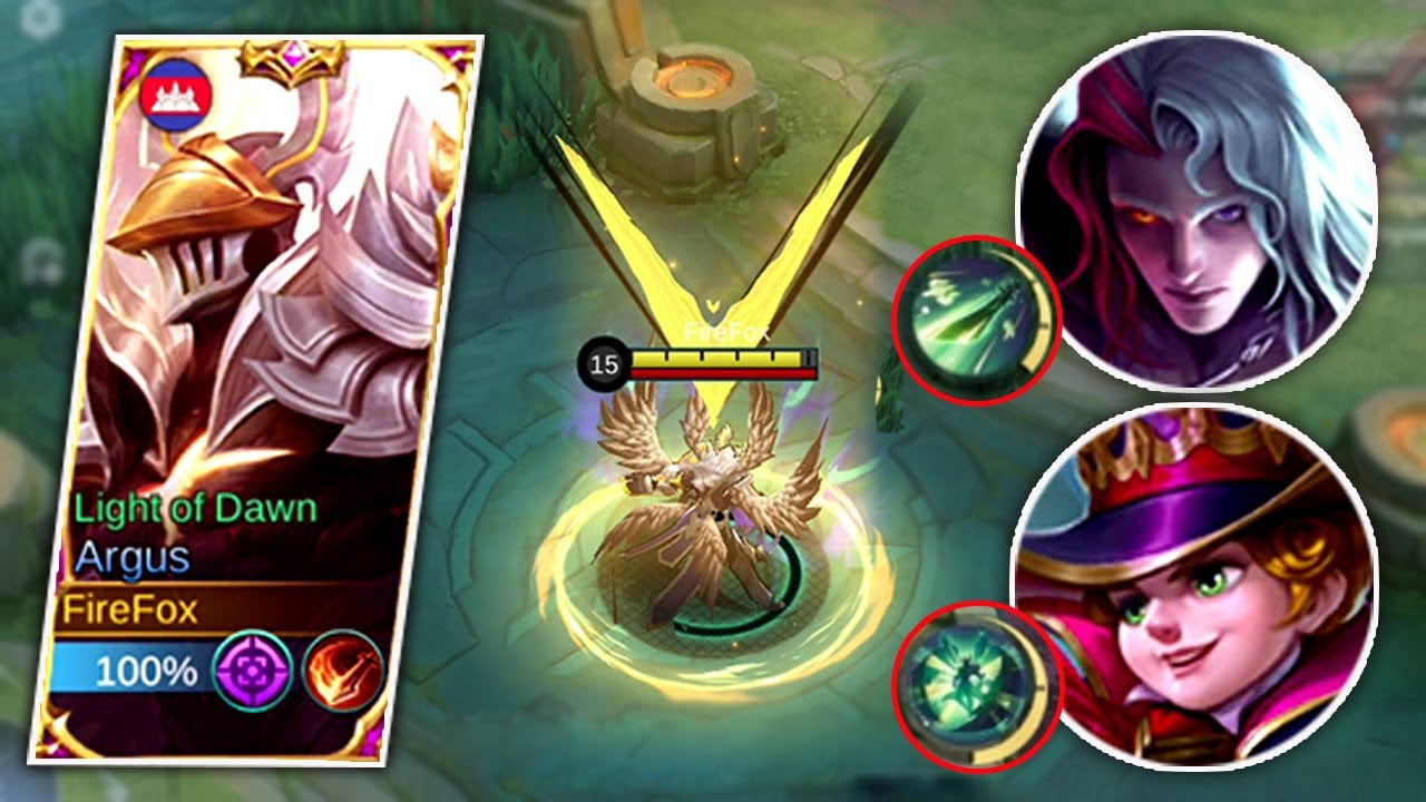 ARGUS COUNTER ARLOTT BY SKILL 2 AND HARLY BY ULTIMATE | MLBB | MOBILE ...