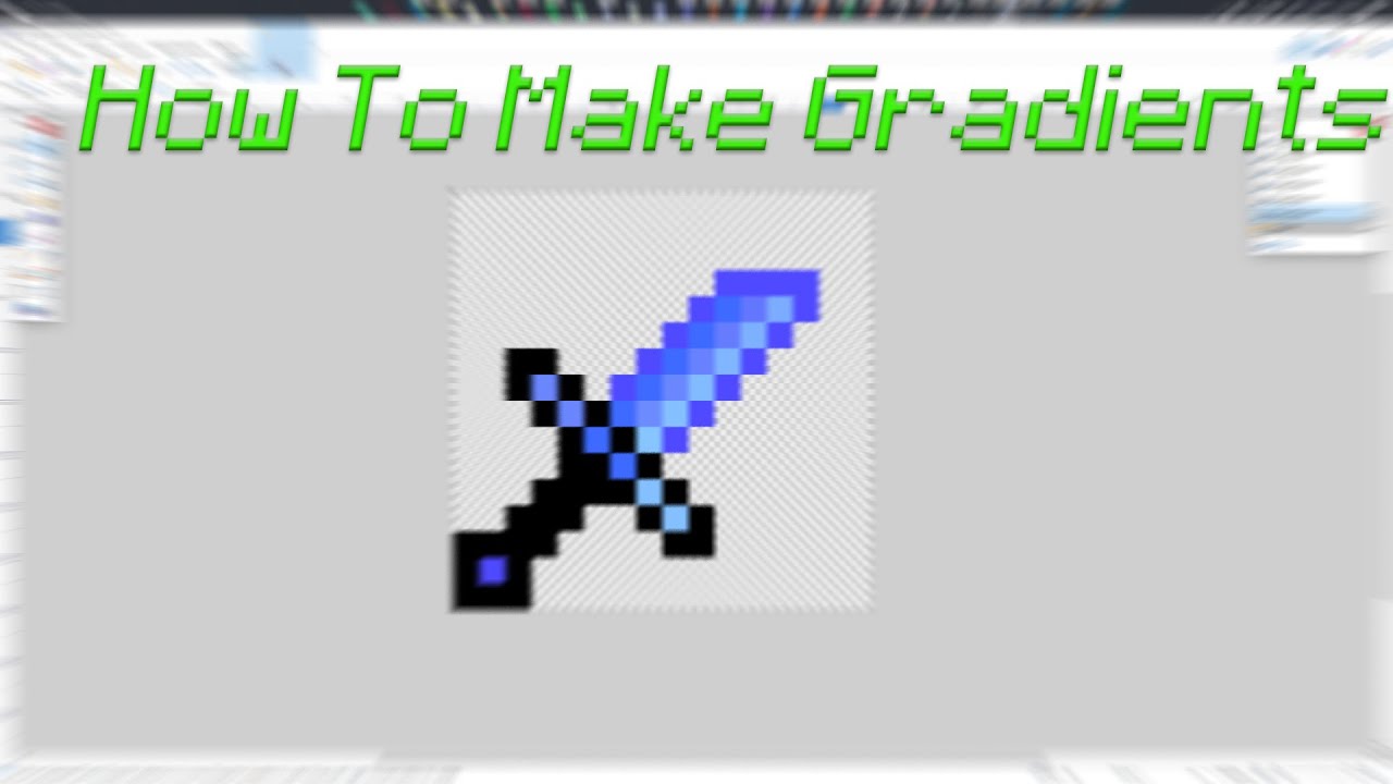 How To Make Gradients For Your Texture Pack (EASY!!) - YouTube