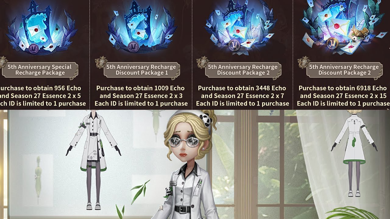 Doctor's (A) Panda series - Bamboo Guardian / New Event l Identity v ...