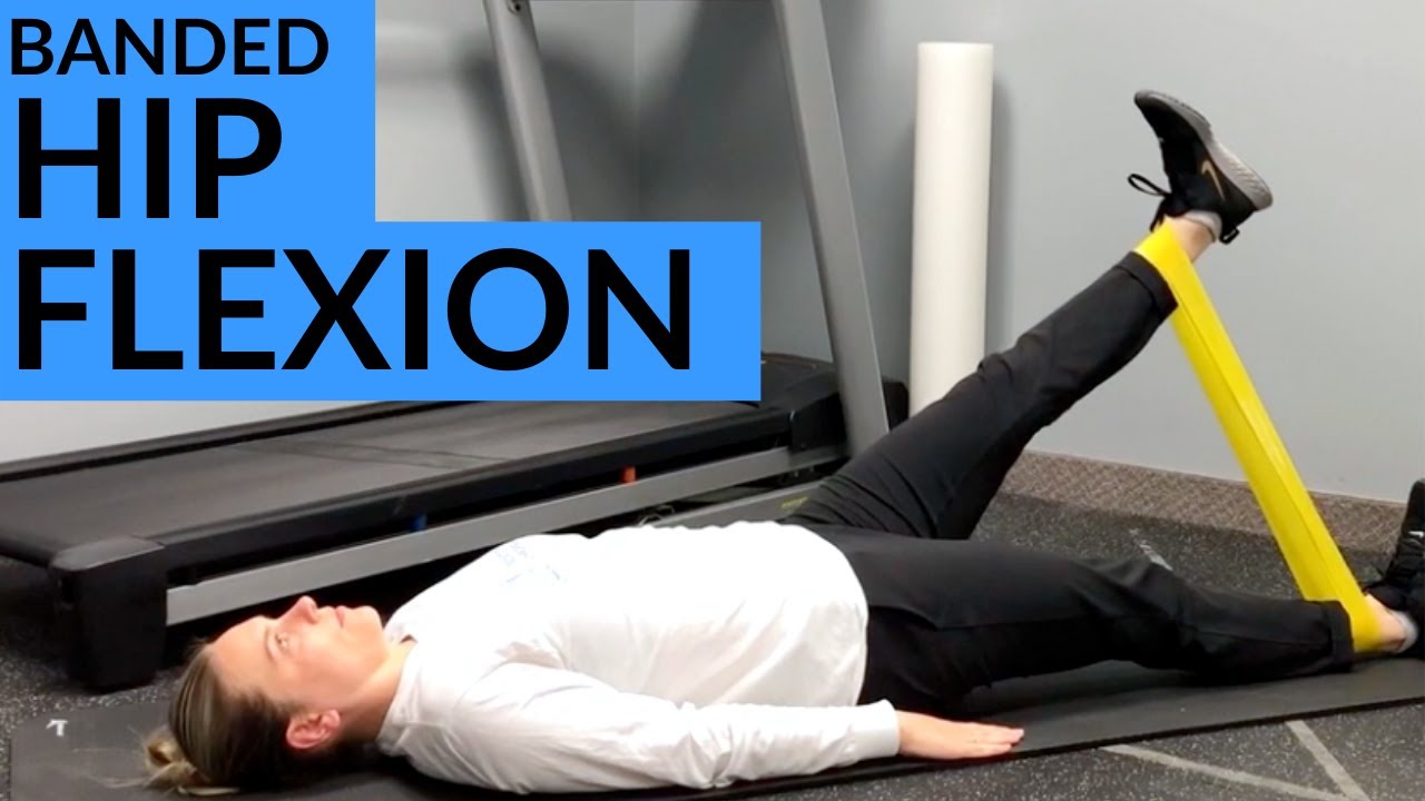 Straight Leg Raise with Band | Hip Flexor Rehab | Frontenac ...