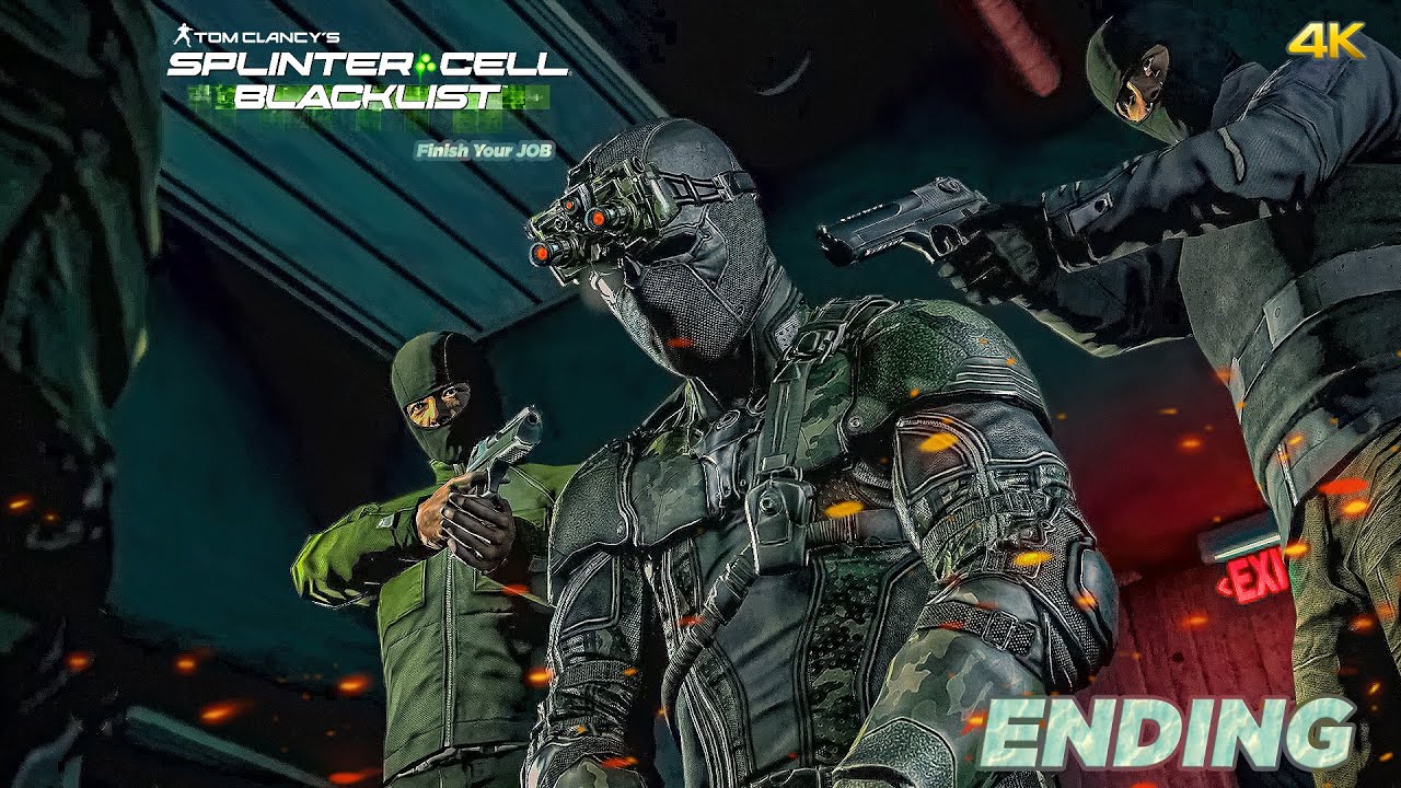 SPLINTER CELL BLACKLIST Finish Your Job #9 - SAM FISHER - STEALTH MODE ...