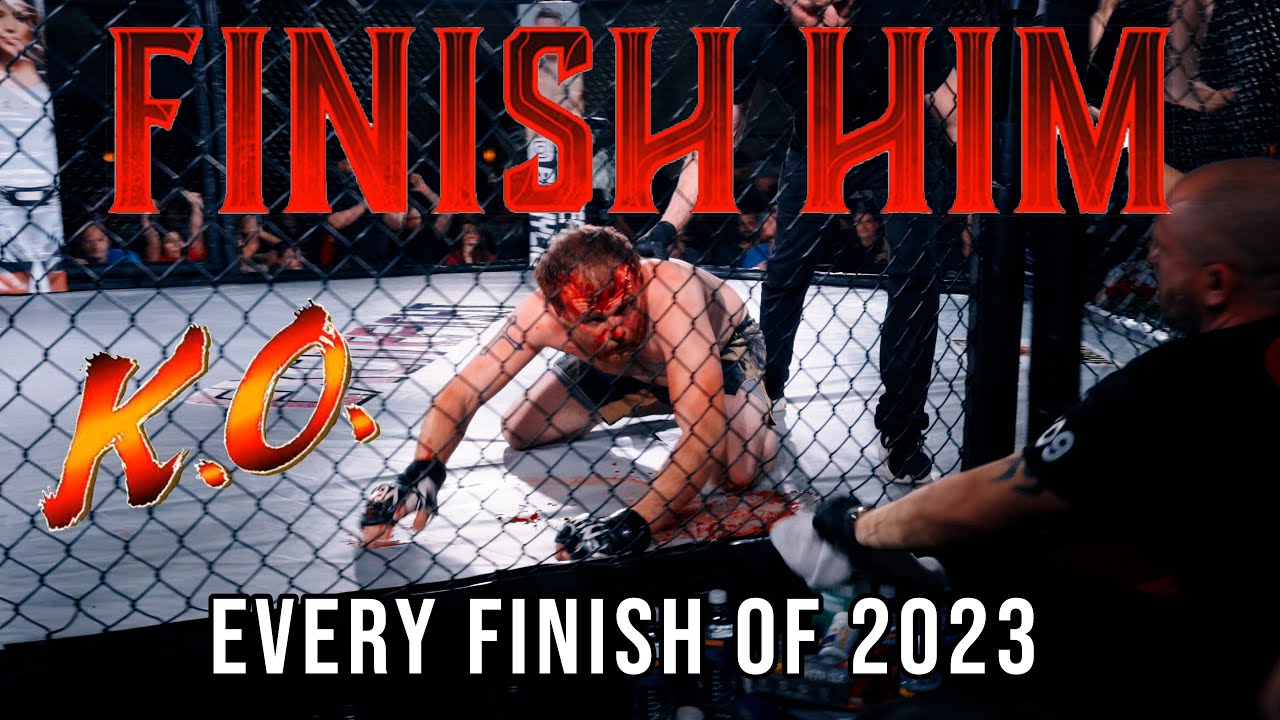 Every Finish of 2023 (KO,TKO, or submission) Shot by @thegreatbambi42 ...