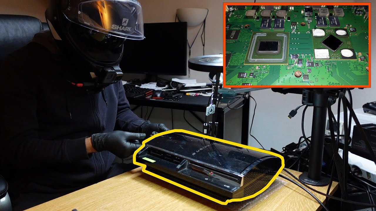 Restauration d'une PS3 Rétrocompatible (Delid, lentille et pâte ...