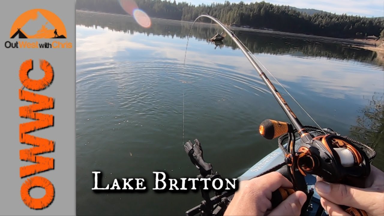 Kayak Fishing Lake Britton - This Lake CRUSHED Me This Time - YouTube