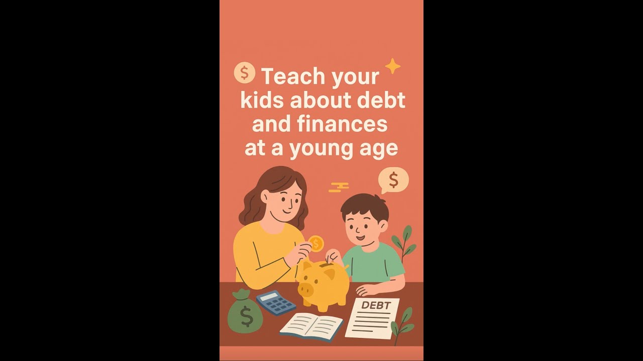 Teach your kids about debt and finances at a young age #shorts - YouTube