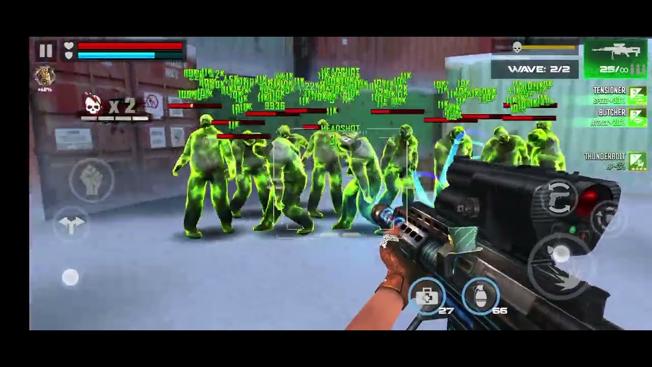 1562 LEVEL| DEAD TARGET : Zombie LEVEL |MISSION |MAX LEVEL | gameplay ...