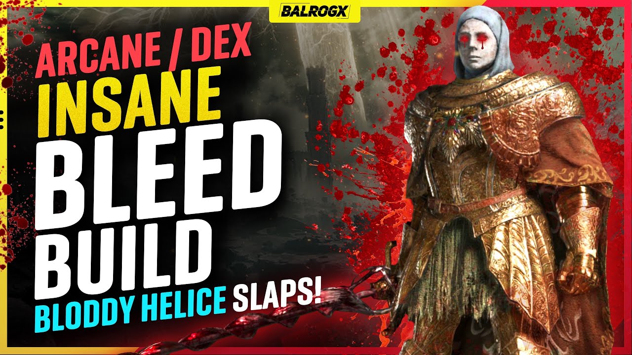 Elden Ring - INSANE Bleed Build - Bloddy Helice SLAPS! - YouTube