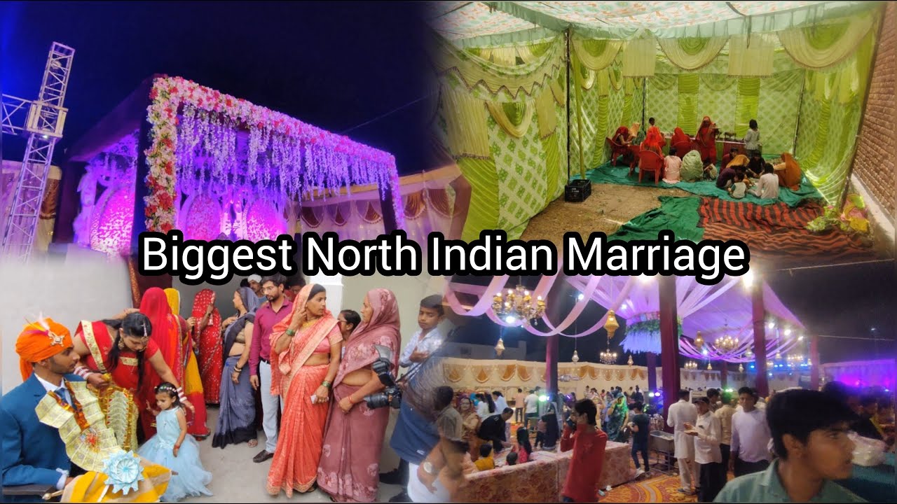 "கிராம திருமணம்" A Vibrant Celebration: North Indian Village Wedding ...