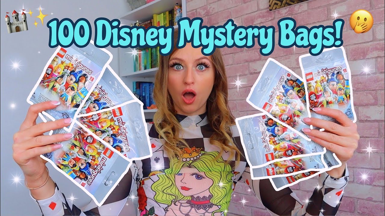 OPENING THE *VIRAL* 100 DISNEY MYSTERY BAGS!!😱🏰 🧚🏻🌸 (LIMITED EDITION!🫢 ...
