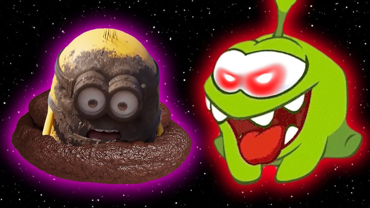 6 Minion "POOP" and Om Nom "EAT" Sound Variations in 44 Seconds - YouTube
