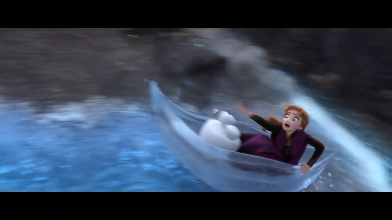 Frozen Ii Elsa Pushes Anna Away Youtube