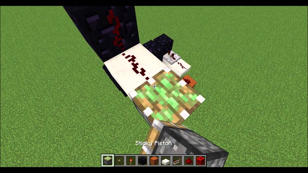 Minecraft - Realistic Piston Elevator (1.8.9 Tutorial) - YouTube