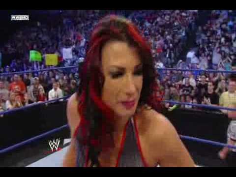 SmackDown 16/1/09 : Victoria Says Goodbye To The WWE Universe - YouTube