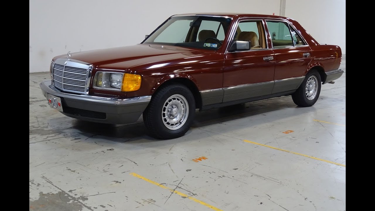 1984 Mercedes Benz 380SE #1097phy - YouTube