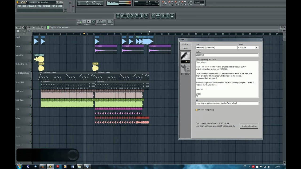 Code Black - Feels Good (FL Remake + FLP) - YouTube