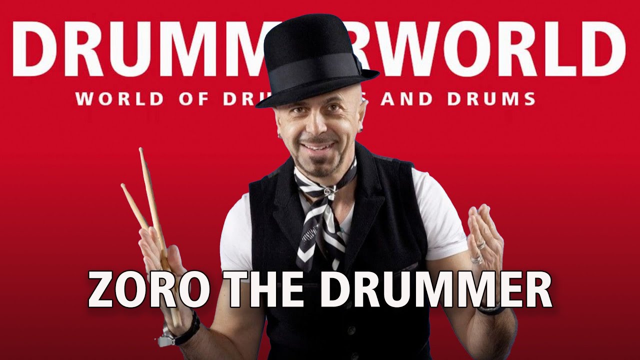 ZORO the Drummer: Drum Solo #zoro #drummerworld - YouTube