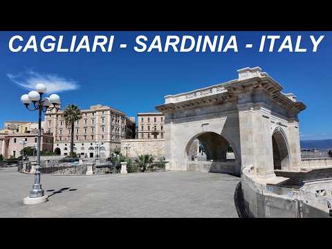 Cagliari - capital of Sardinia, Italy - travel video