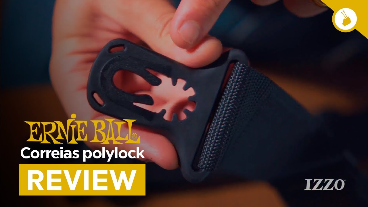 Review - Correias Ernie Ball Polylock - YouTube
