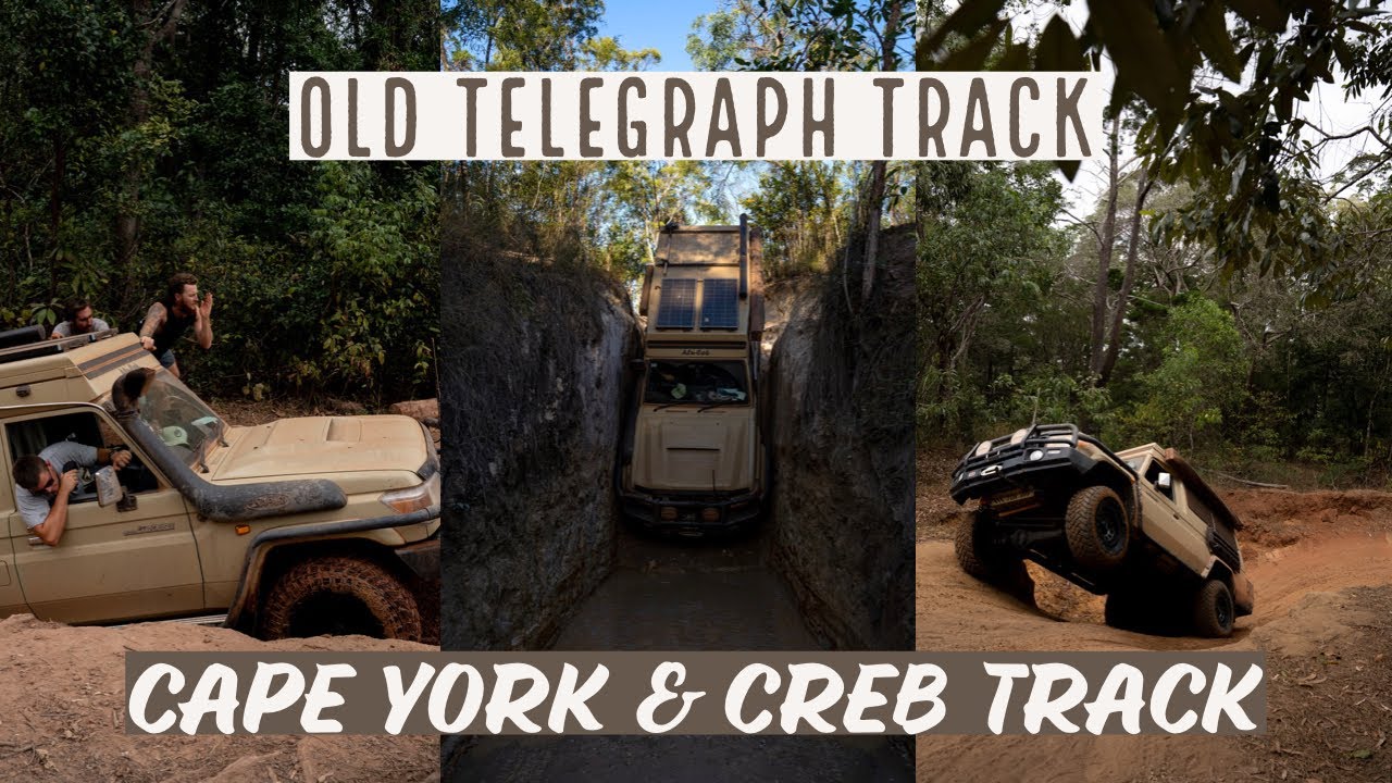 CAPE YORK VLOG! | AUSTRALIA'S MOST FAMOUS 4WD SPOT | THE OLD TELE TRACK ...