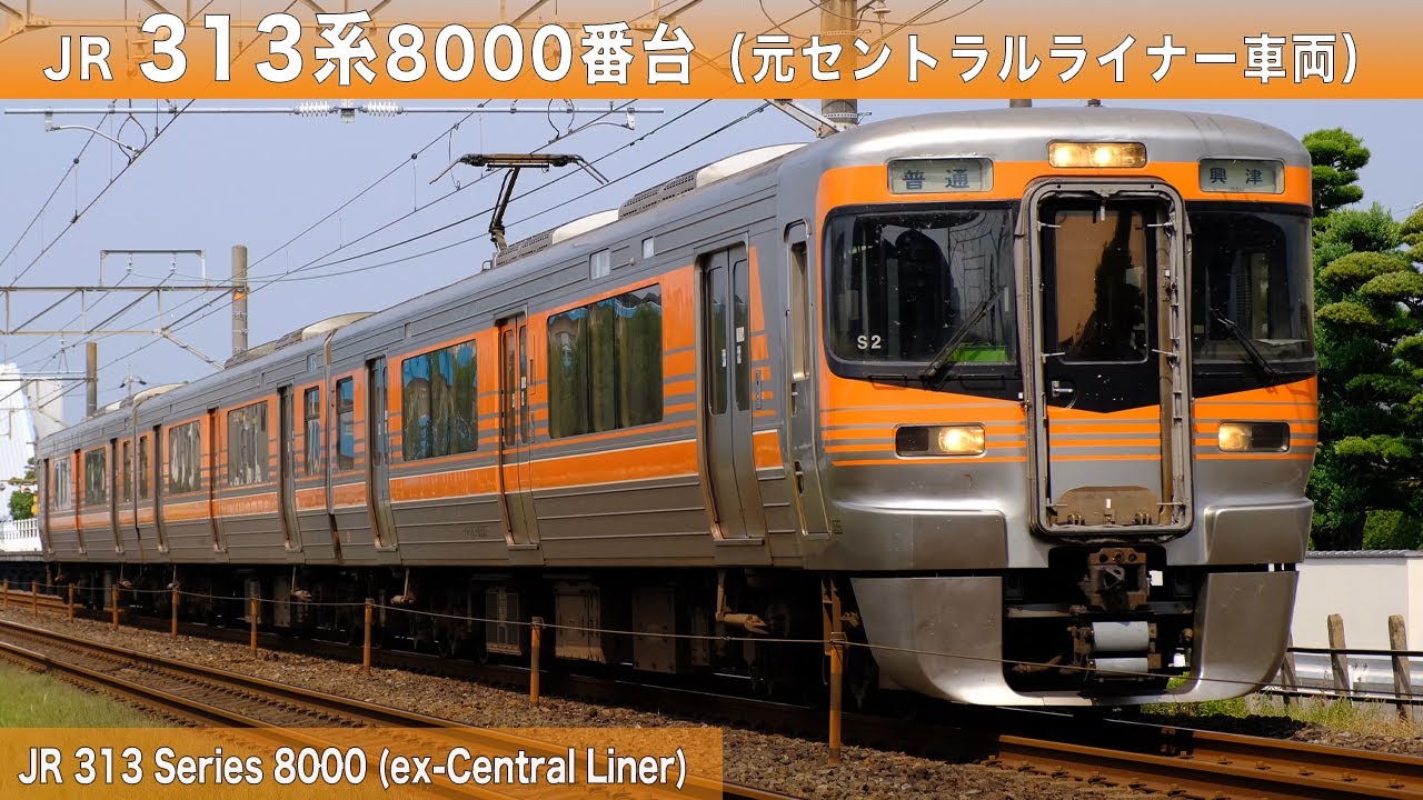 JR 313系8000番台（元セントラルライナー用） / JR 313 Series 8000 (ex-Central Liner ...