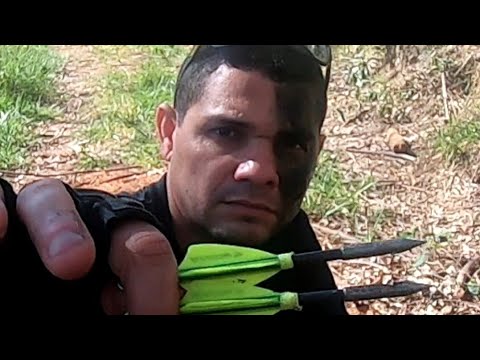 Disparo com dardos e flechetes 🎯 a 15 passos Slingshot Fishing - YouTube