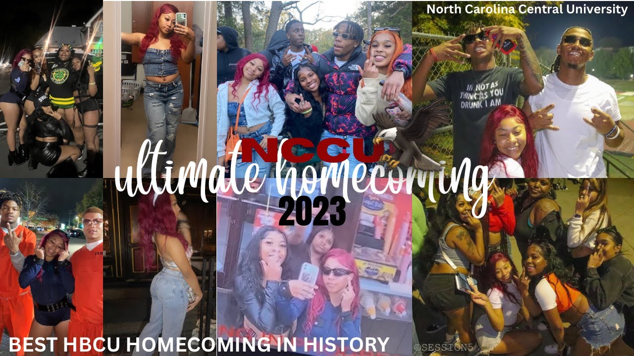 hbcu vlog: NCCU HOMECOMING 2023 🦅 | tailgate, oil spill, halloween ...