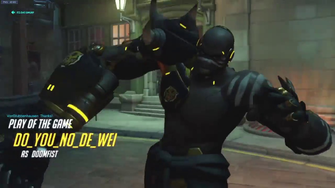 Console Doomfist No Mercy - YouTube