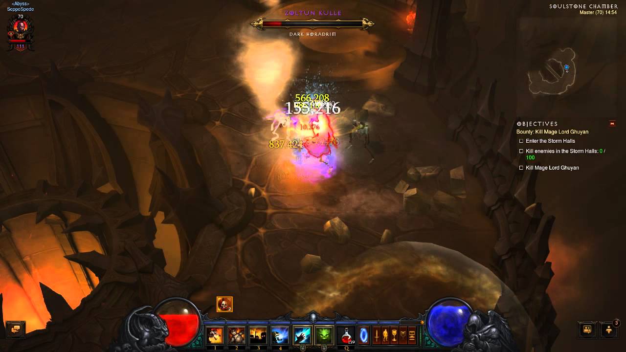 Diablo 3 Witch Doctor The Grin Reaper Helm - YouTube