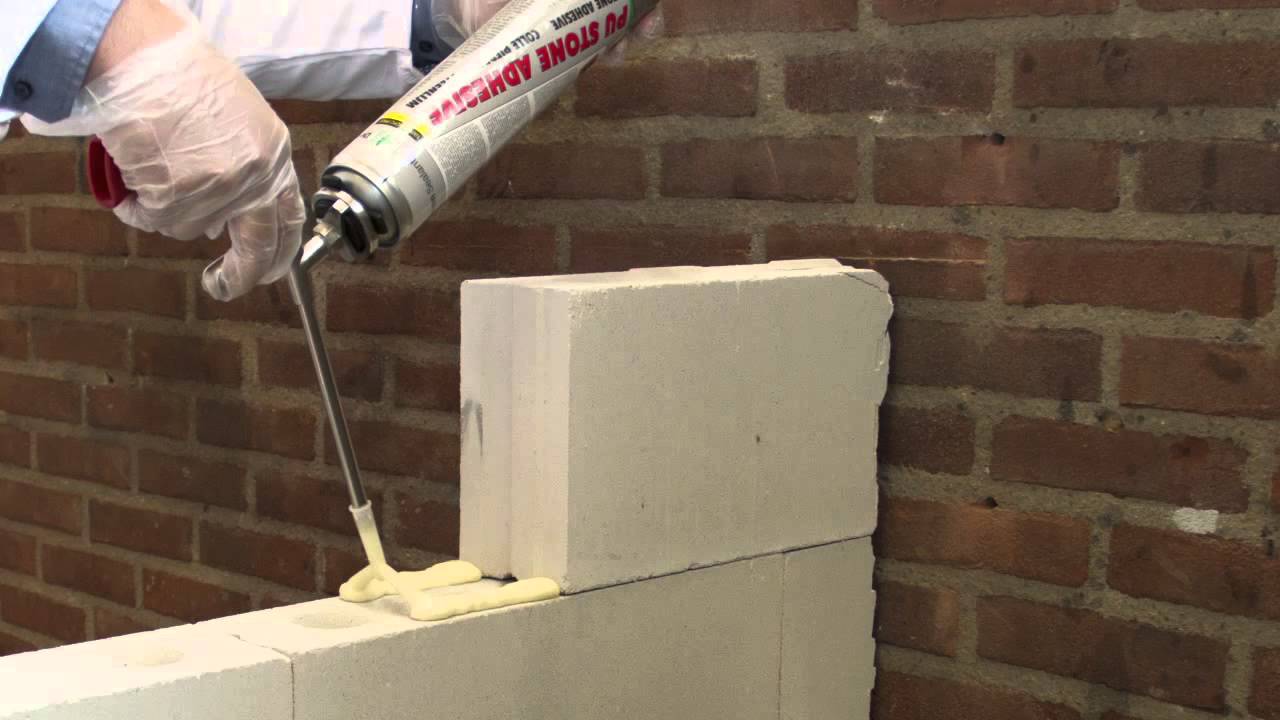 Πλεονεκτήματα Αφρού PU Stone Adhesive και εφαρμογή με ακροφύσιο δύο ...