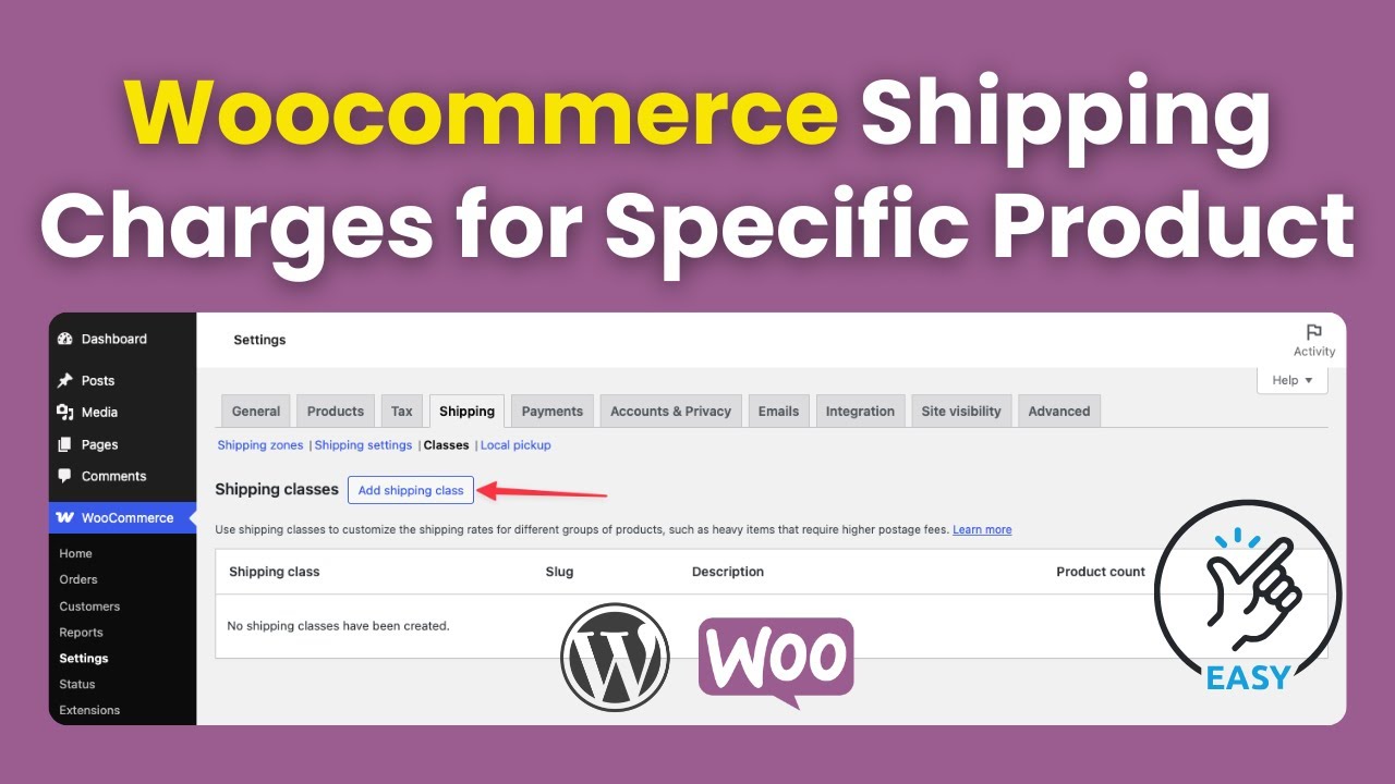 How to Set Shipping Charges for Specific Product in Woocommerce ...