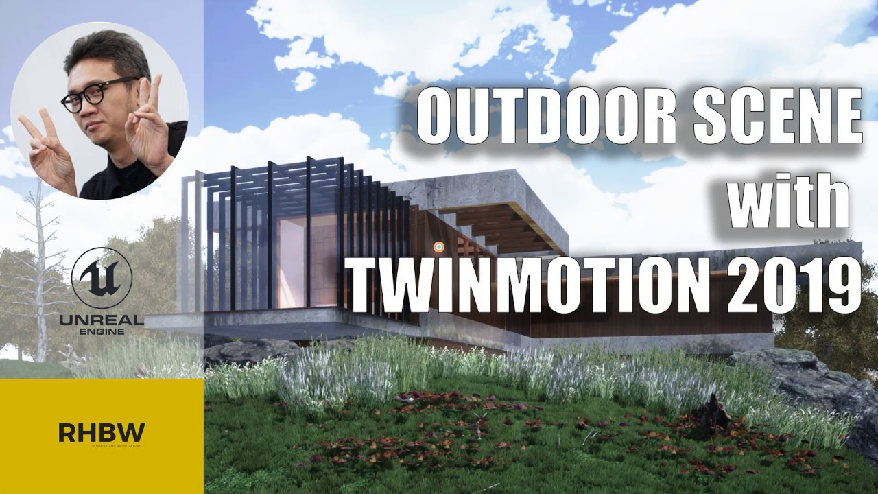 Outdoor Scene With TWINMOTION 2019 by Unreal Engine - YouTube