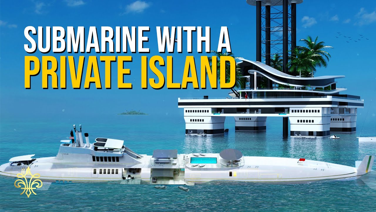 Insane $2.3 Billion Migaloo Submarine Yacht Tour - YouTube