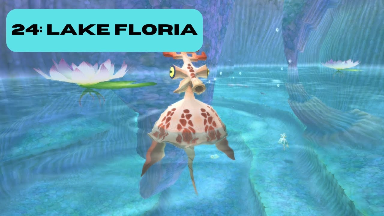 (PART 24: Lake Floria) Skyward Sword HD Full Game 100% Walkthrough ...