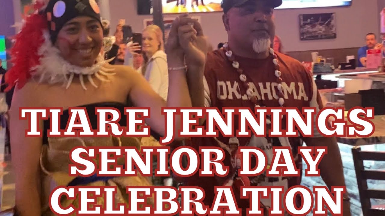 Tiare Jennings Senior Day Celebration - YouTube