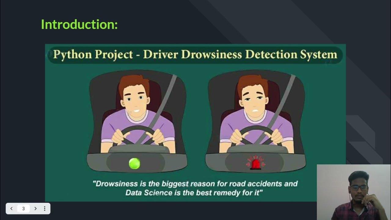 Driver Drowsiness Detection System Using Convolutional Neural Networks Python Project Youtube