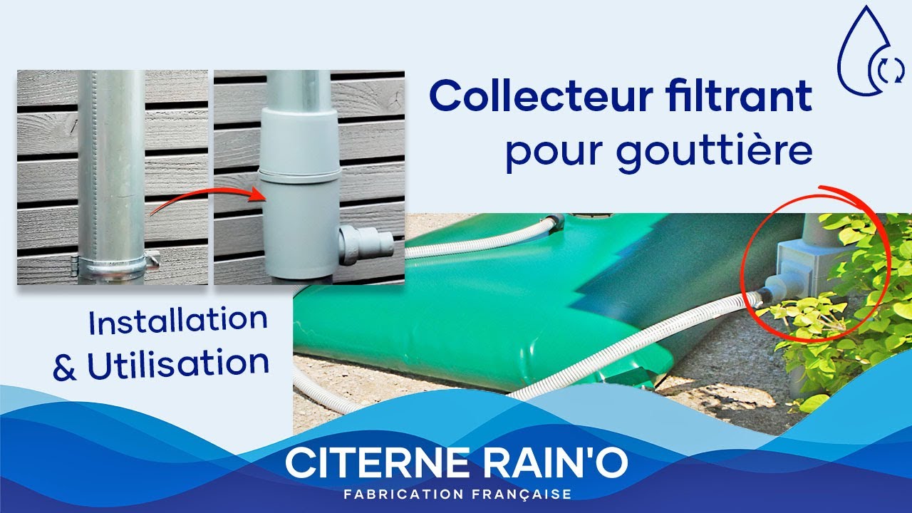 Systme De Rcupration Deau De Pluie Sur Gouttire Brico Depotnull