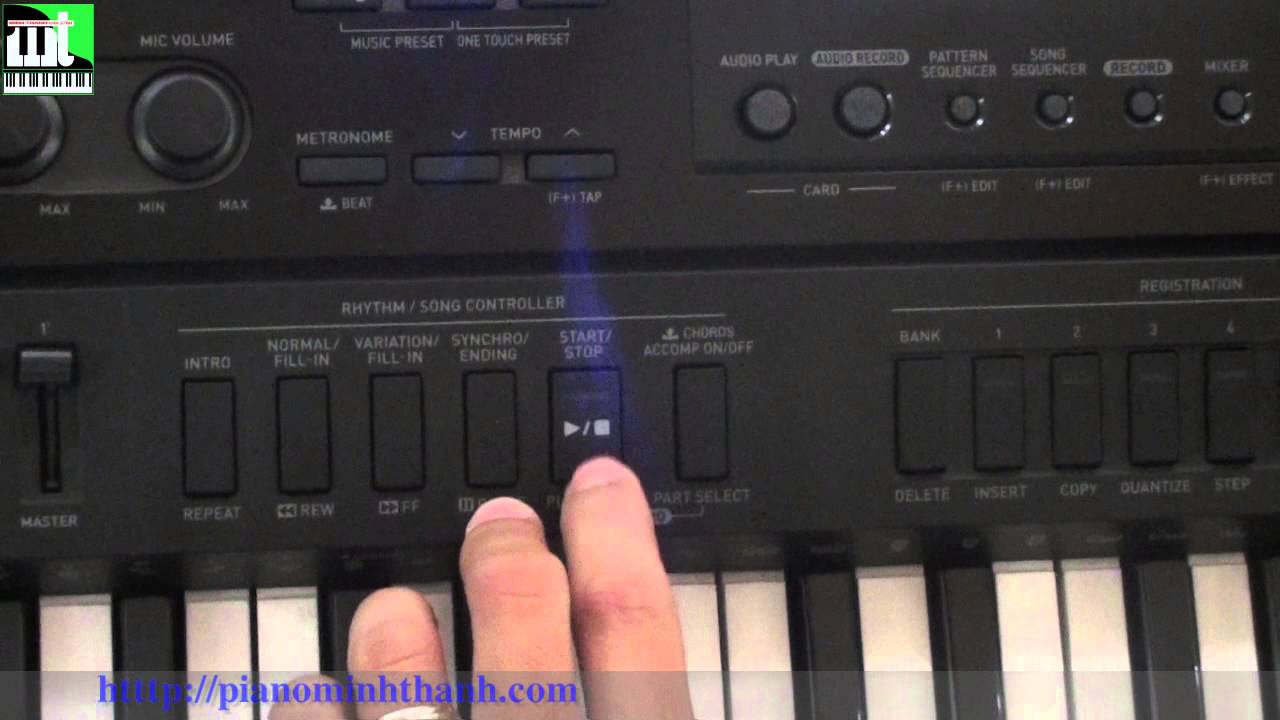 Đàn Organ Casio CTK-7000 - hướng dẫn sử dụng - Part 1 (cơ bản) - YouTube