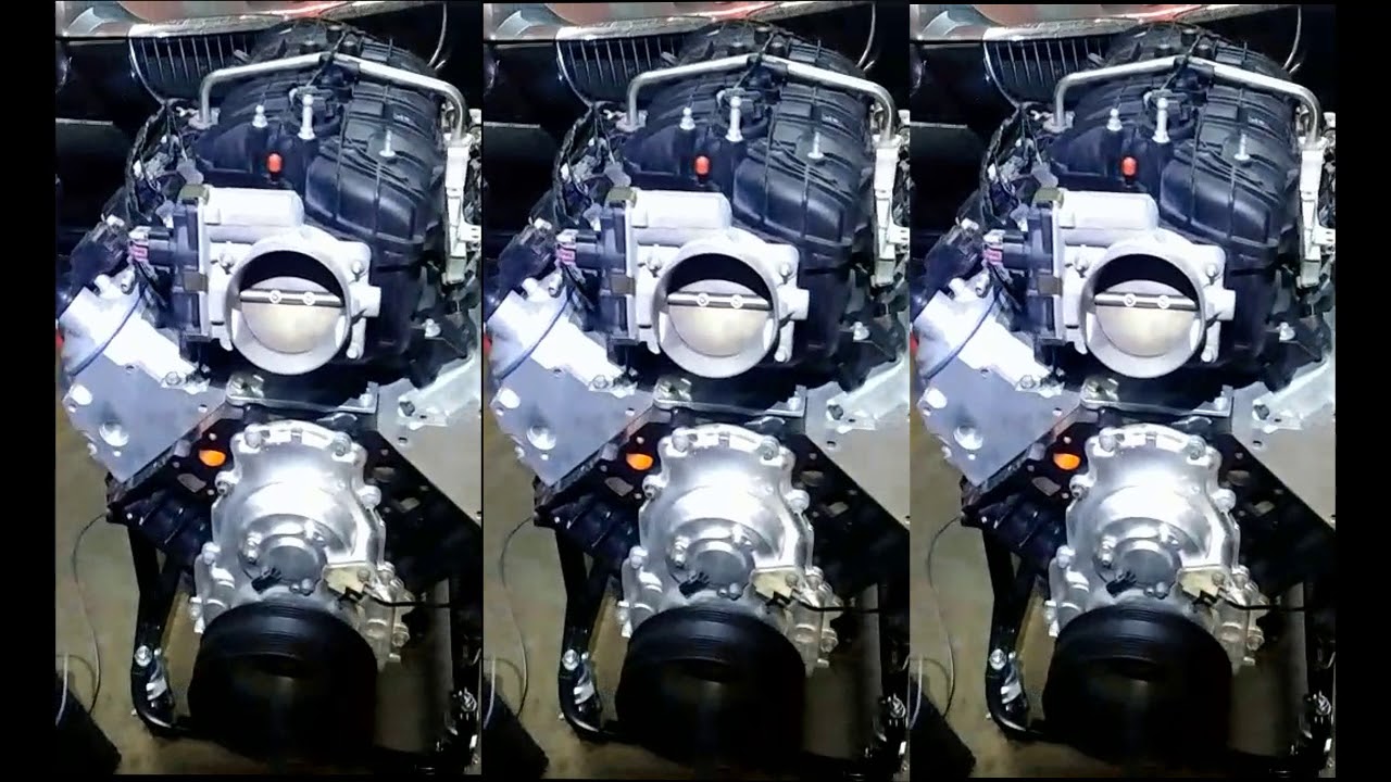 6.0 LS Engine Stand Along - YouTube