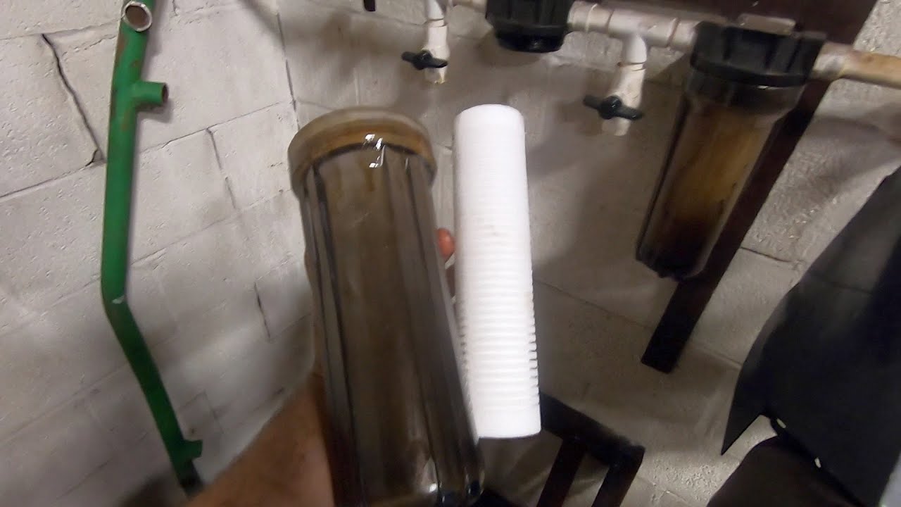 Redneck Waste Oil Filtration. Household Water filters. Cheap shop heat ...