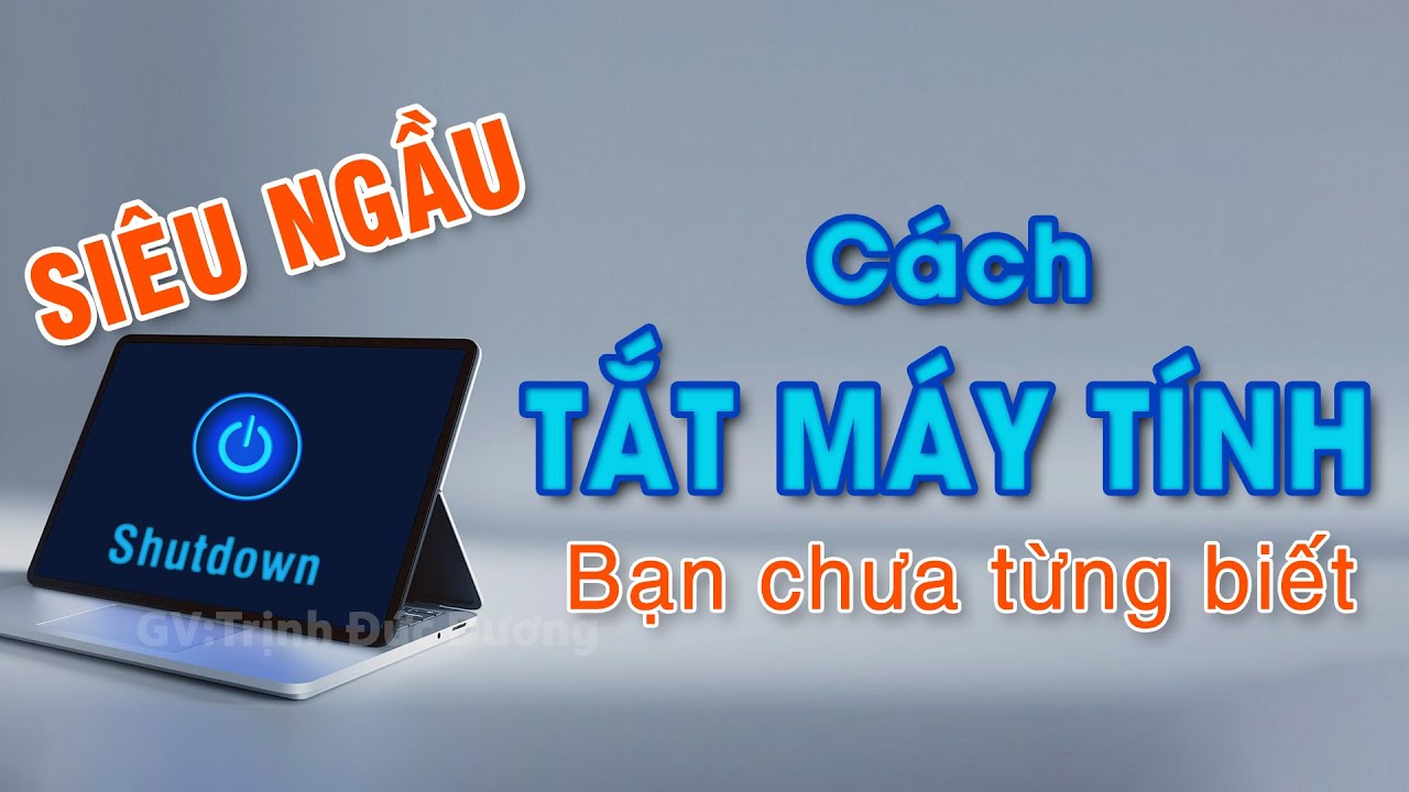 Cách Tắt Máy Tính Đúng Cách, chuyên nghiệp như HACKER Trong phim - YouTube