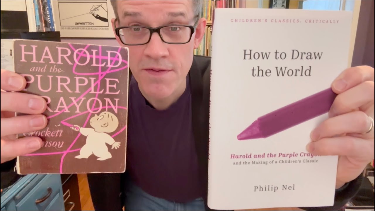 Unboxing How to Draw the World: Harold and the Purple Crayon and the ...