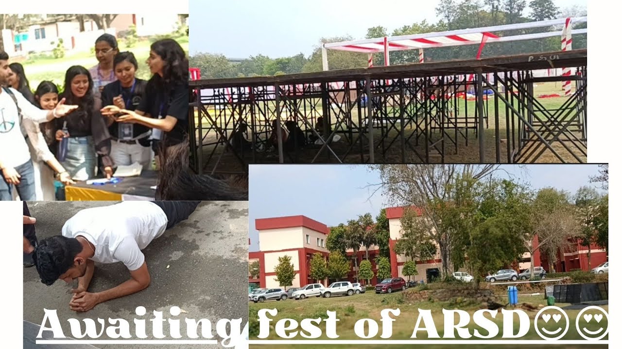 awaiting fest of arsd colleg. preparation for the fest 😍😍# ...